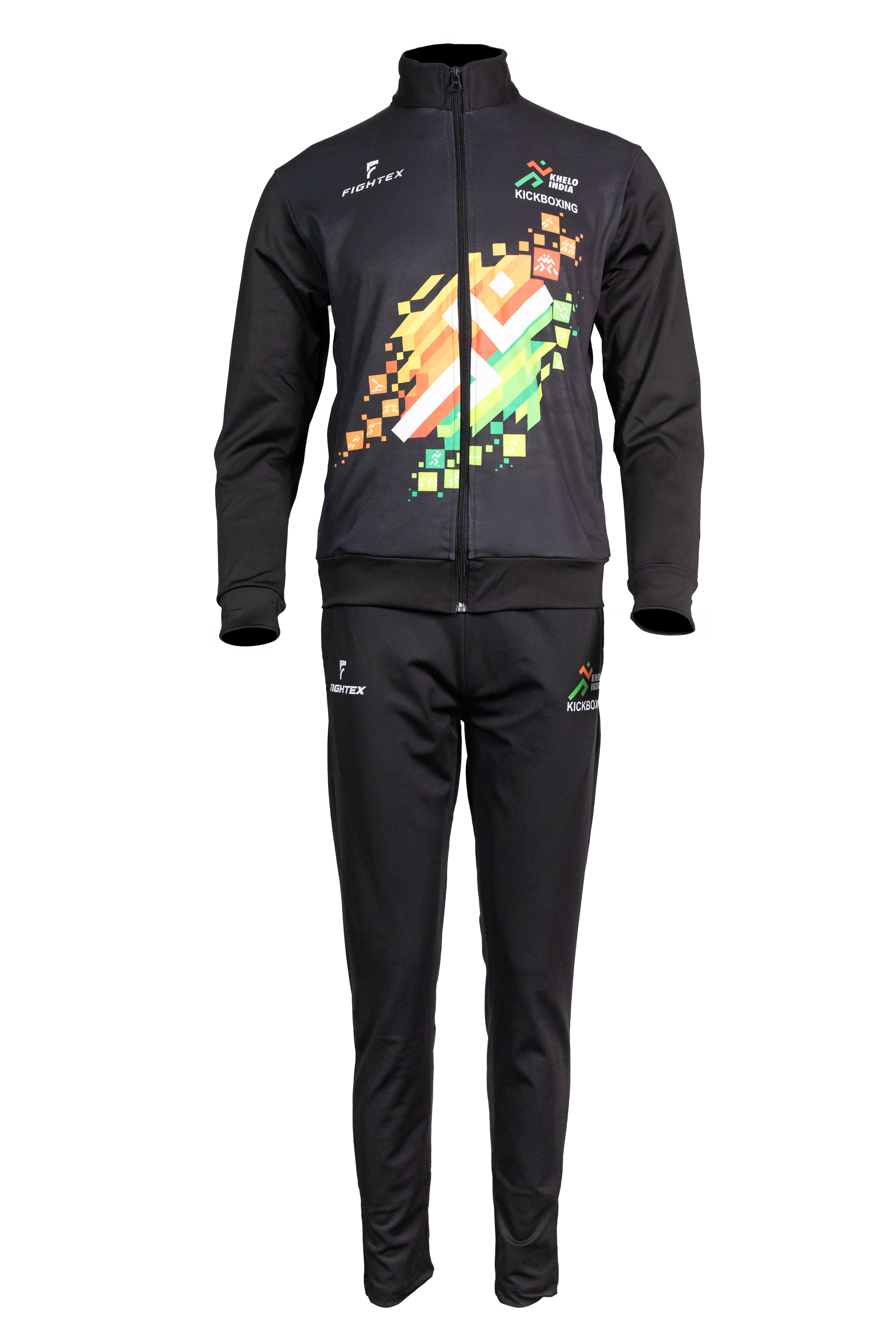 Fightex Khelo India Kickboxing Tracksuit (WAKO India Edition) – FIGHTEX ...